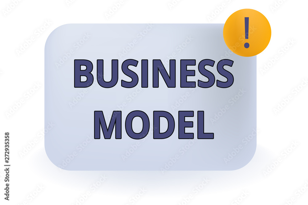 Conceptual hand writing showing Business Model. Concept meaning ...