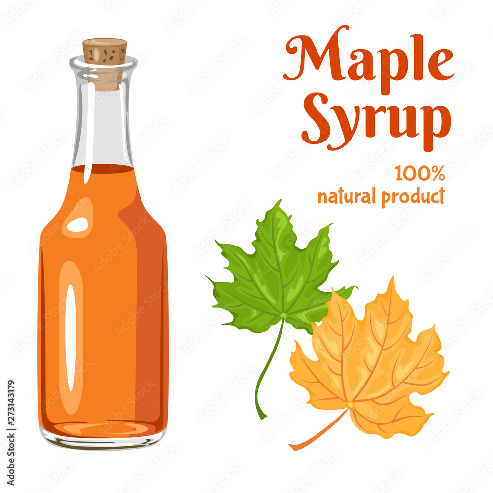 Cartoon Maple Syrup