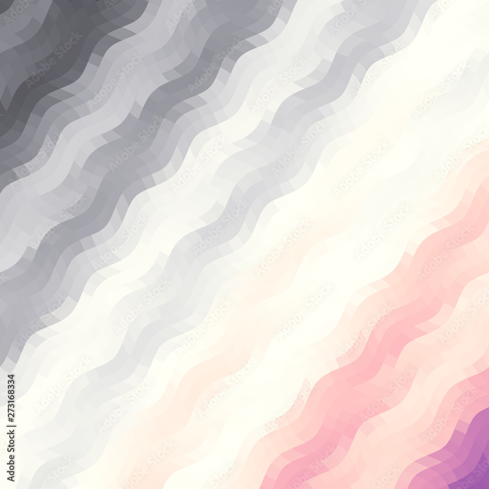 Wavy abstract diagonal pattern in low poly style. Smooth blurred ...