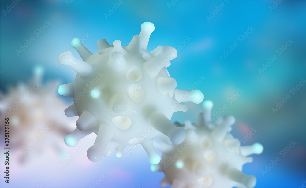 Microbes in the body. Immune protection against infection. Study of ...