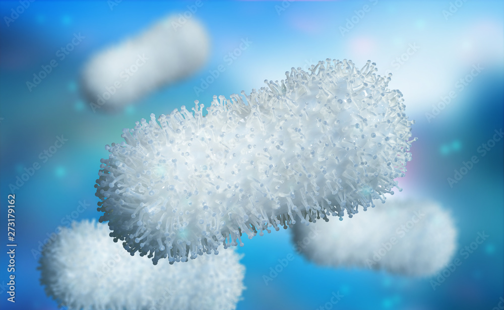 Microbes in the body. Immune protection against infection. Study of ...