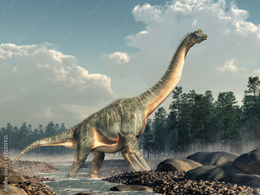 Brachiosaurus was a sauropod dinosaur, one of the largest and most ...