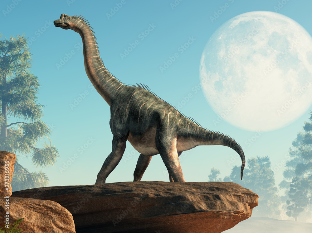 Brachiosaurus was a sauropod dinosaur, one of the largest and most ...