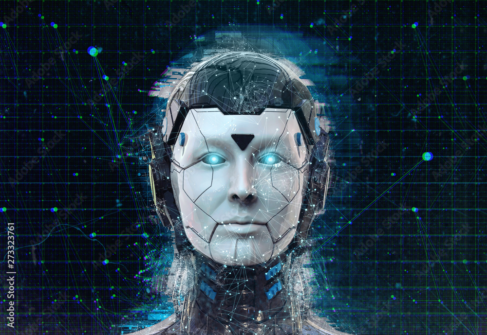 Sci Fi Robot Wallpaper