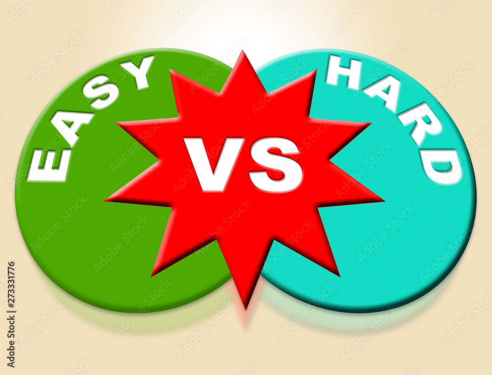 Easy Difficult Clipart