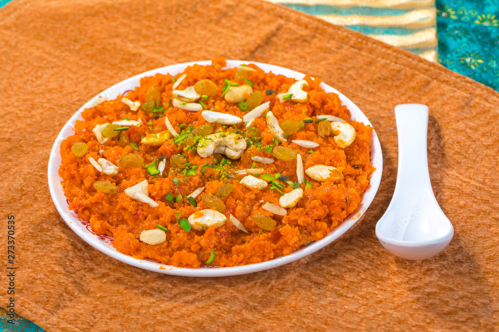 Gajar Halwa Sweet Stock Photo | Adobe Stock