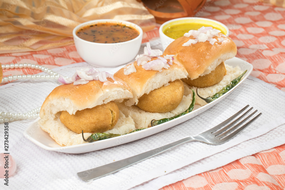 Vada Pav Stock Photo | Adobe Stock