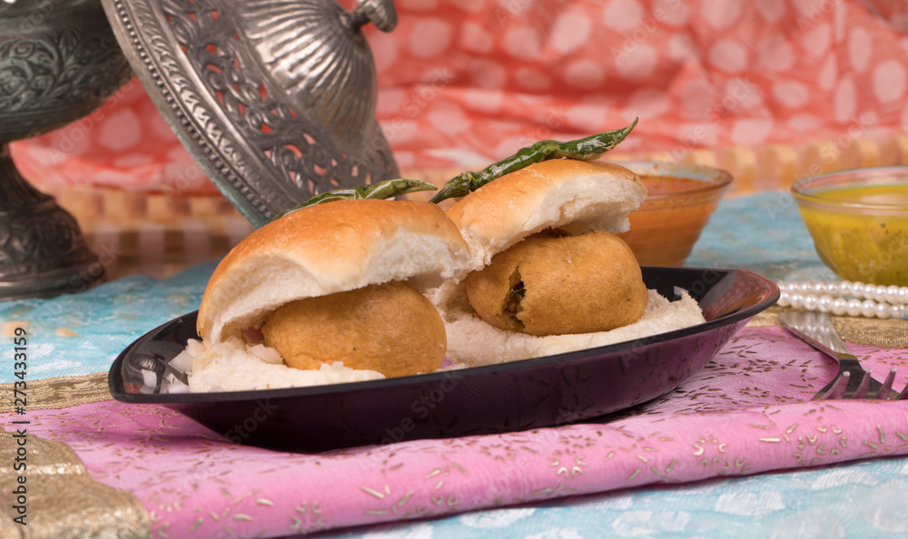 Vada Pav Stock Photo | Adobe Stock