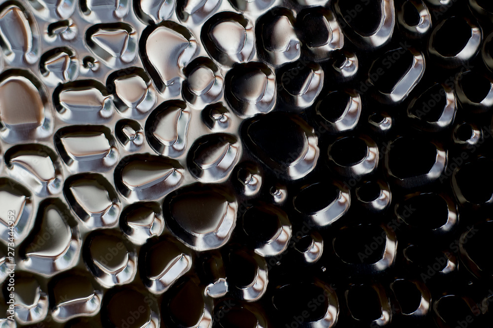 abstract background with lots of light circle round bubble shapes spots ...