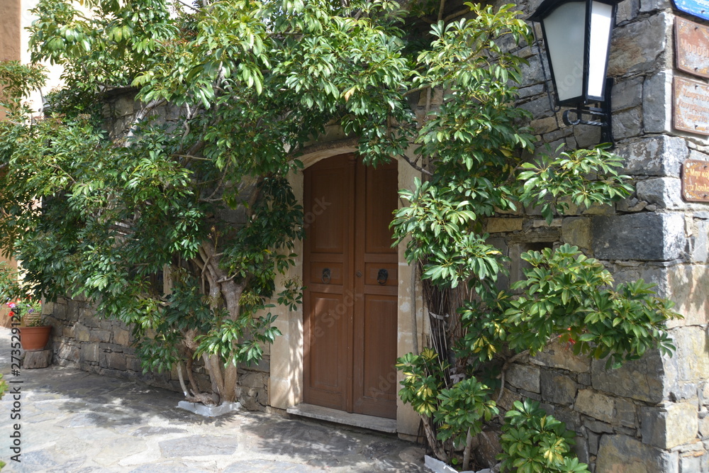 Traditional Cretan Village Crete Greece Stock Photo | Adobe Stock