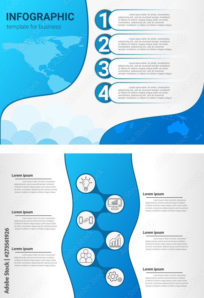 Infographic business steps to success data.Presentation chart.diagram ...