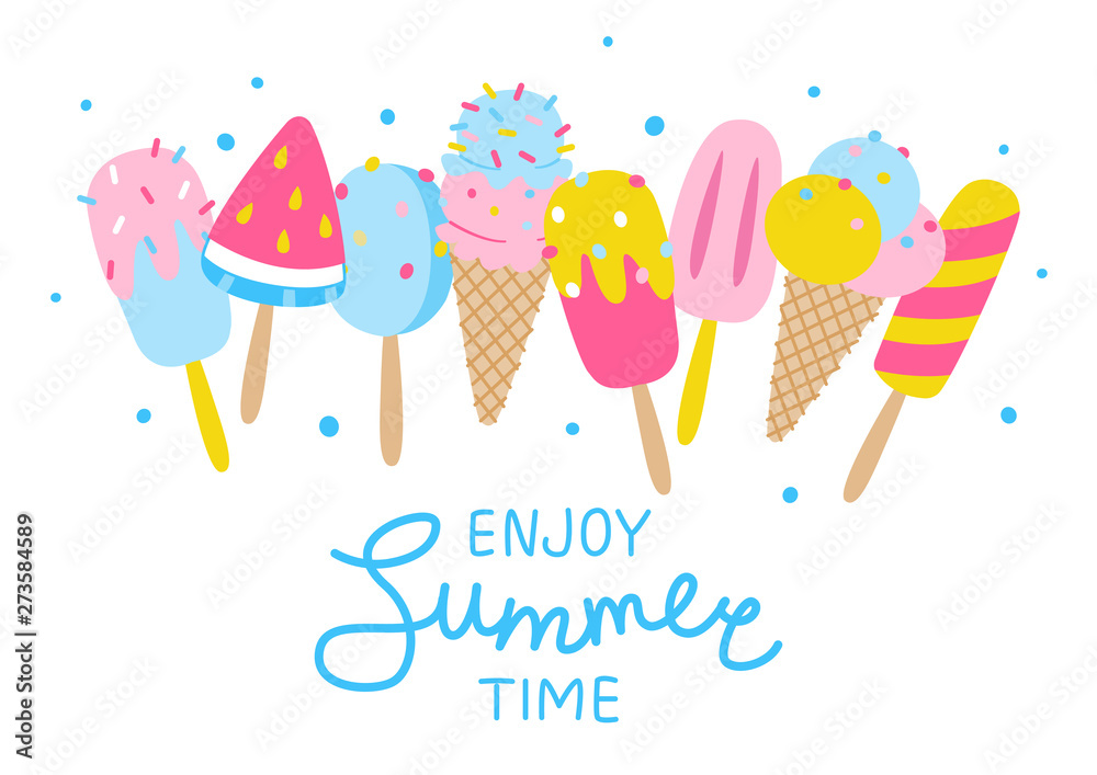 Ice Cream Clipart Border