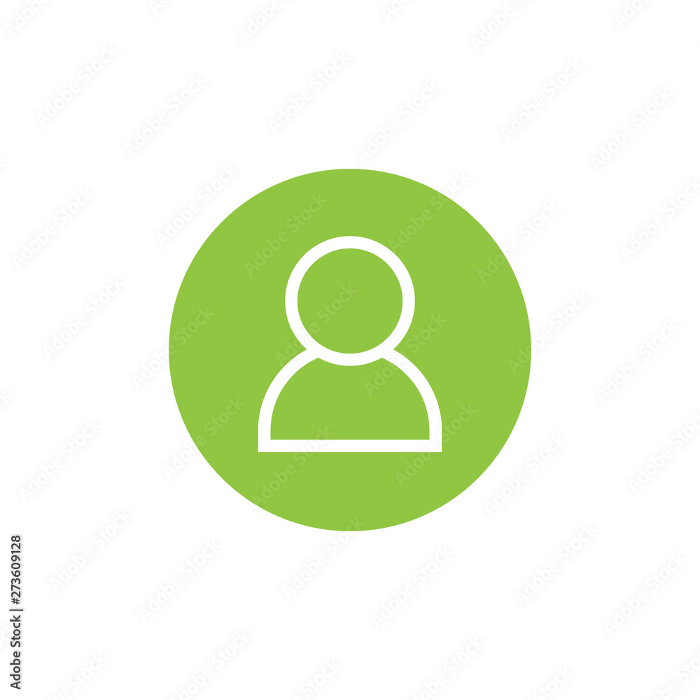 User green icon. - Vector Stock Vector | Adobe Stock