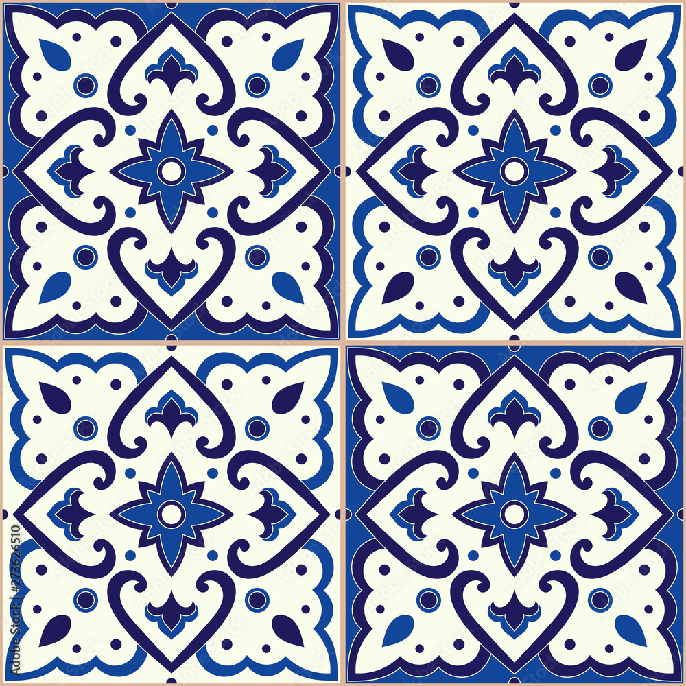 Blue Bathroom Floor Tiles Texture