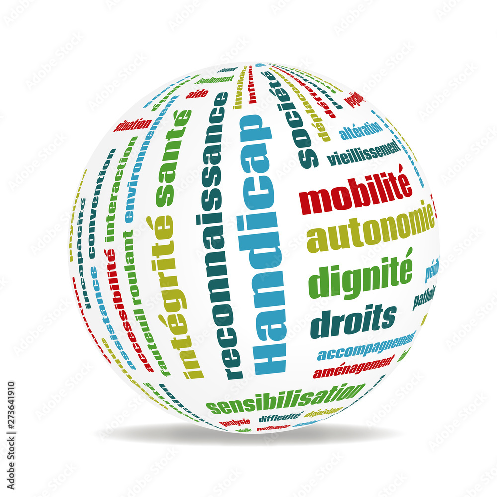 Logo handicap. Stock Vector | Adobe Stock