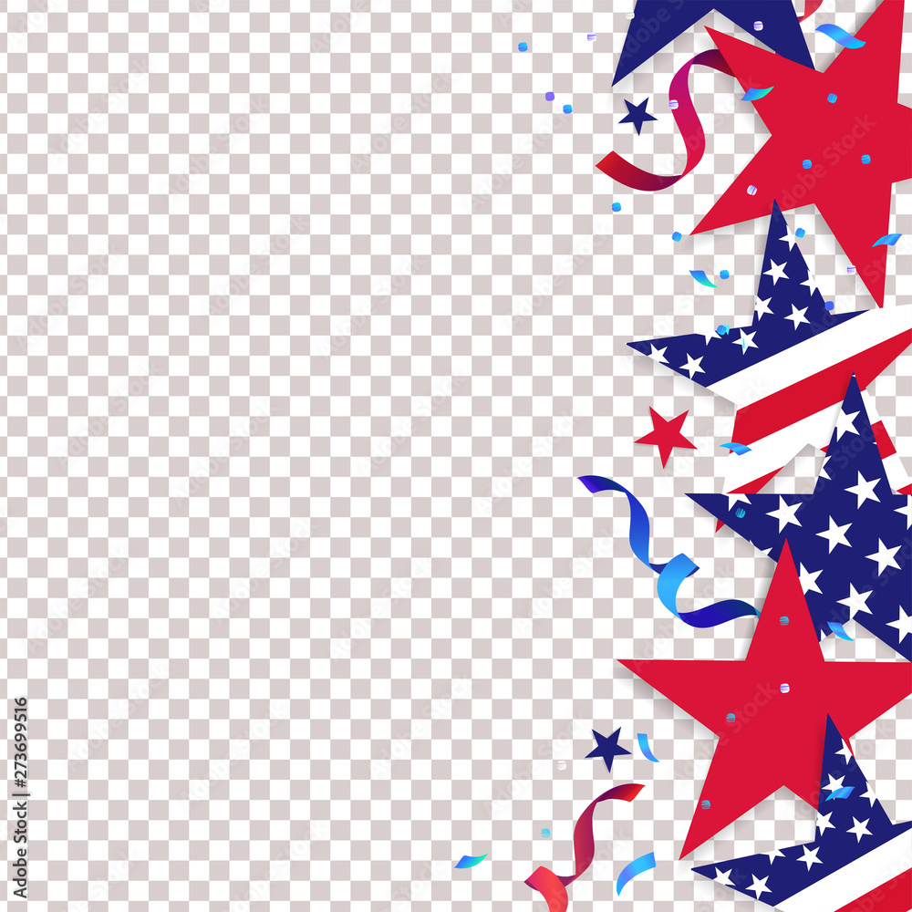Fourth of July. 4th of July holiday background. USA Independence Day ...
