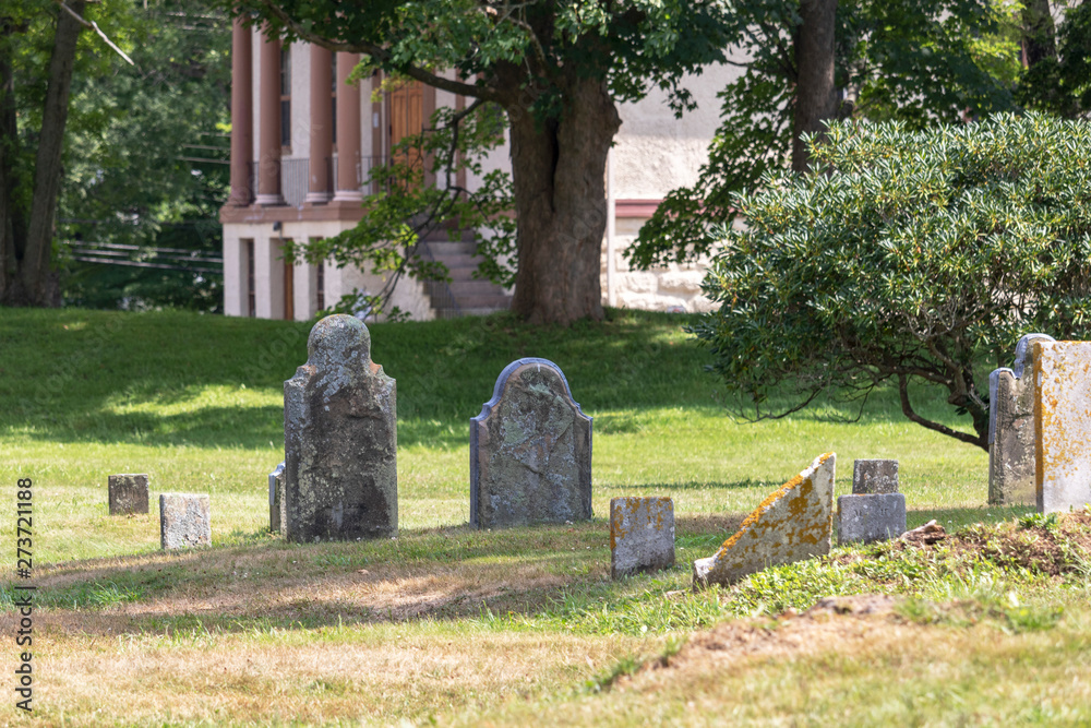 Cimetière Fort Anne Annapolis Nouvelle-Écosse Canada Stock Photo ...