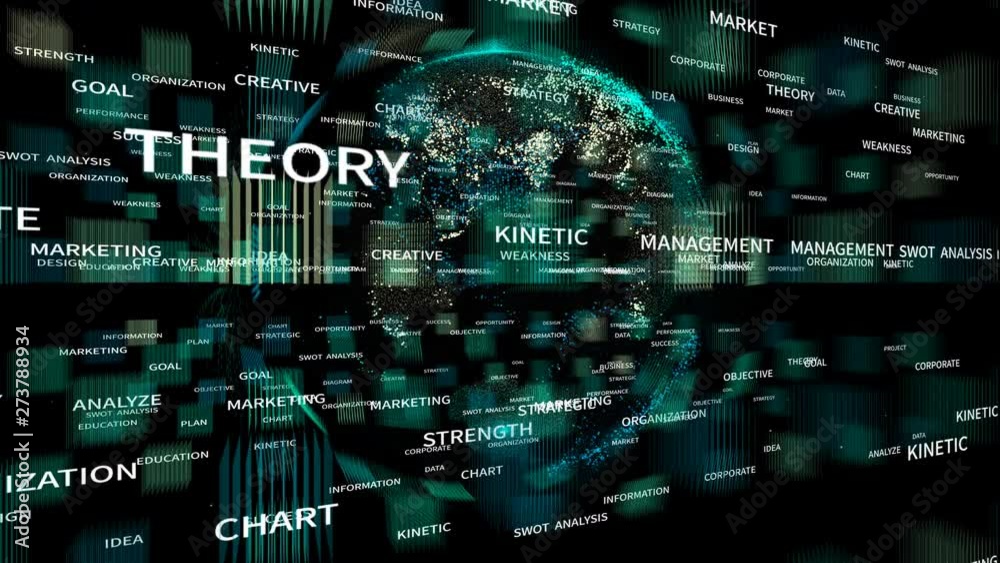 4k Swot Analysis Animated Tag Word Cloud,Text Design Animation ...