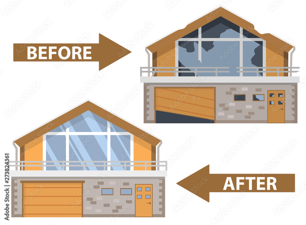 Home Repair Before And After