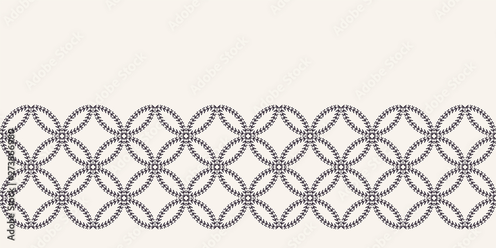 Simple Embroidery Border Patterns