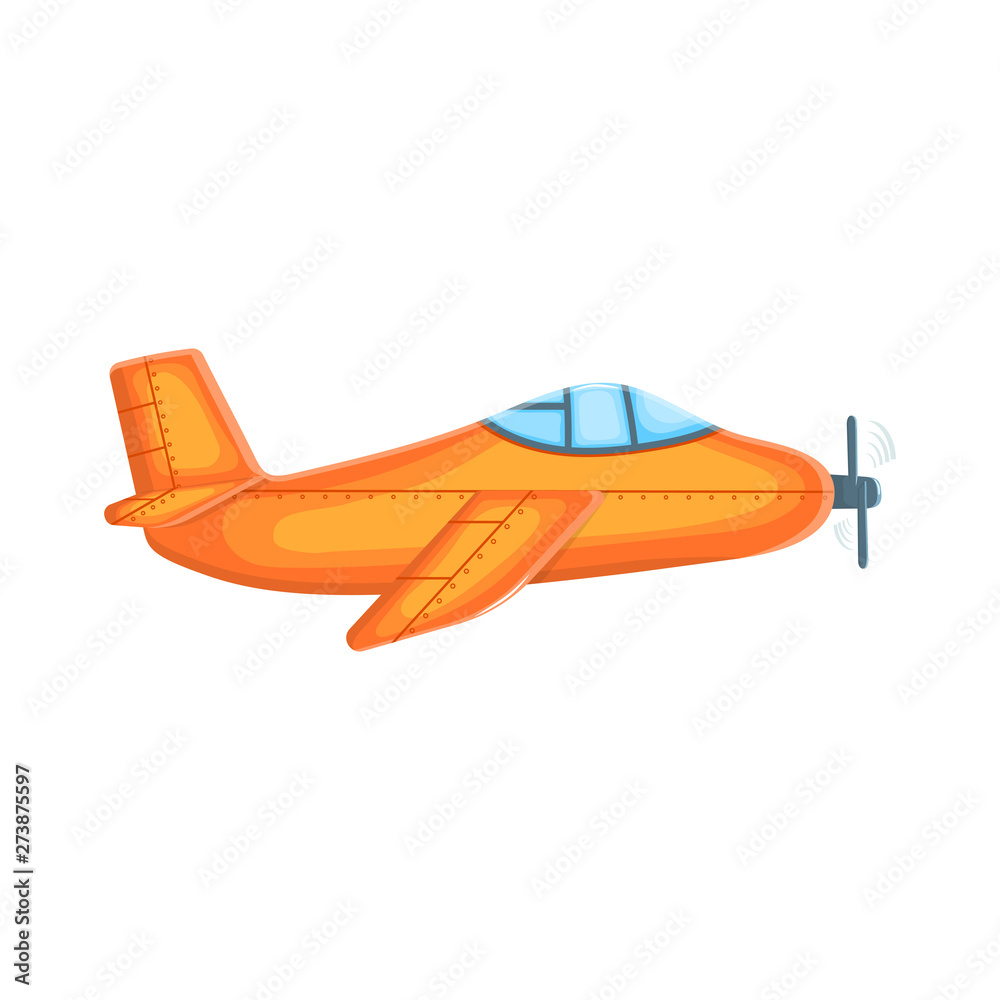 Cute Cartoon Plane