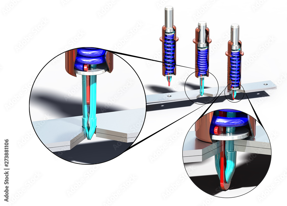 Cleco operational diagram Stock Illustration | Adobe Stock