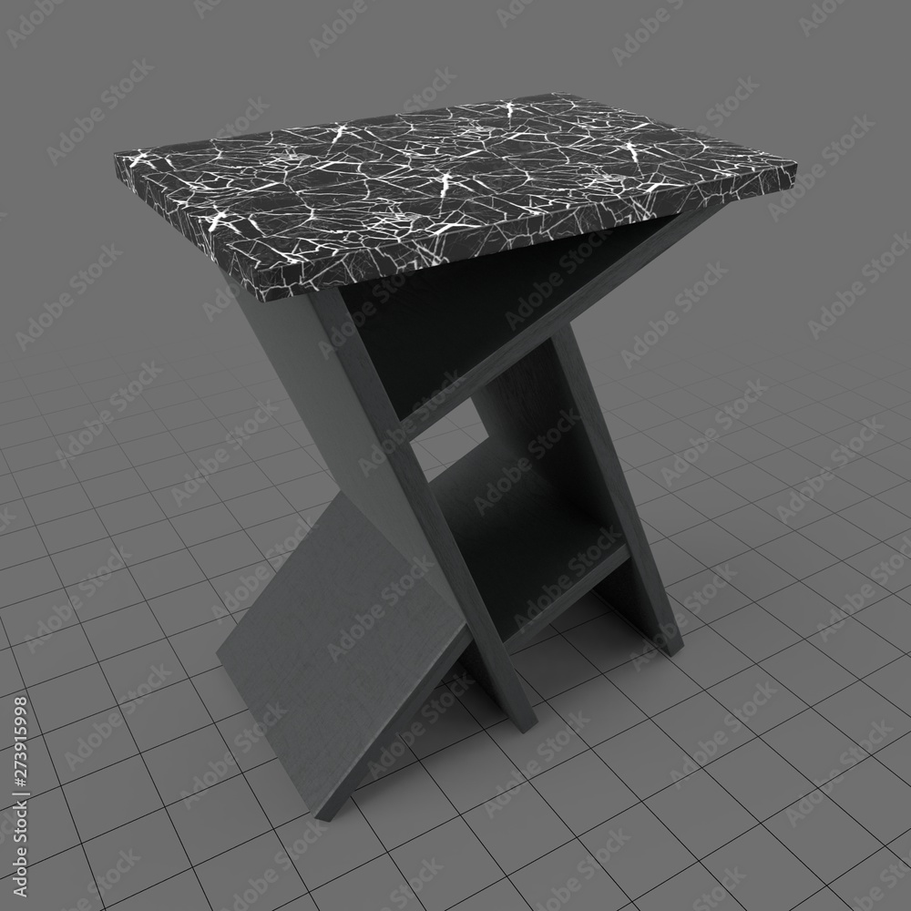 Modern console table Stock 3D asset | Adobe Stock