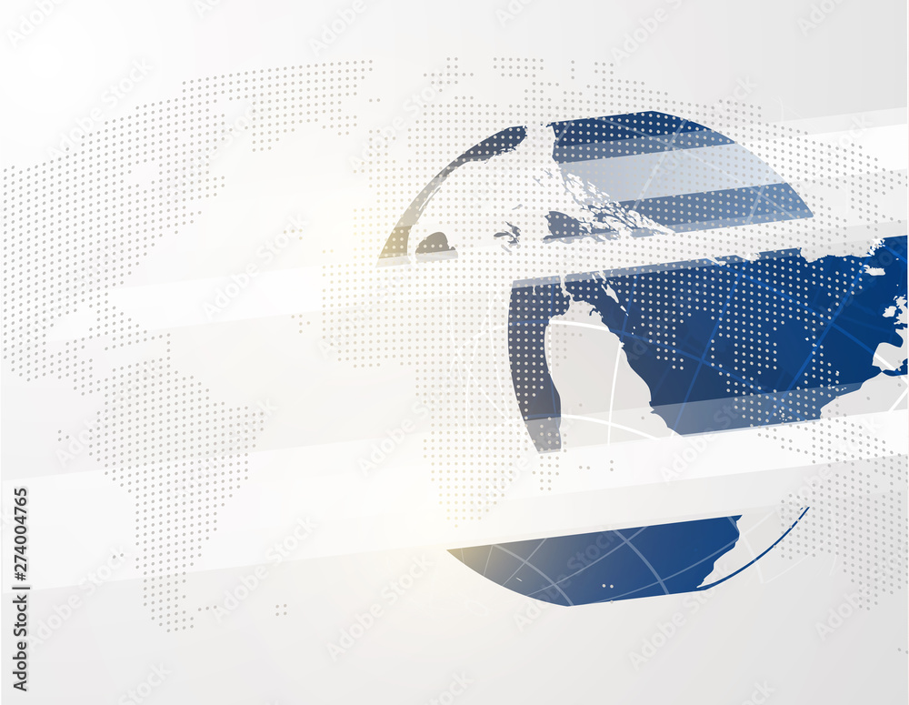 Breaking News vector background with globe for backdrop. EPS10 Stock ...