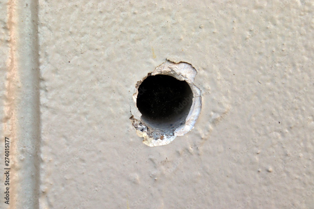 Bullet Hole Wall