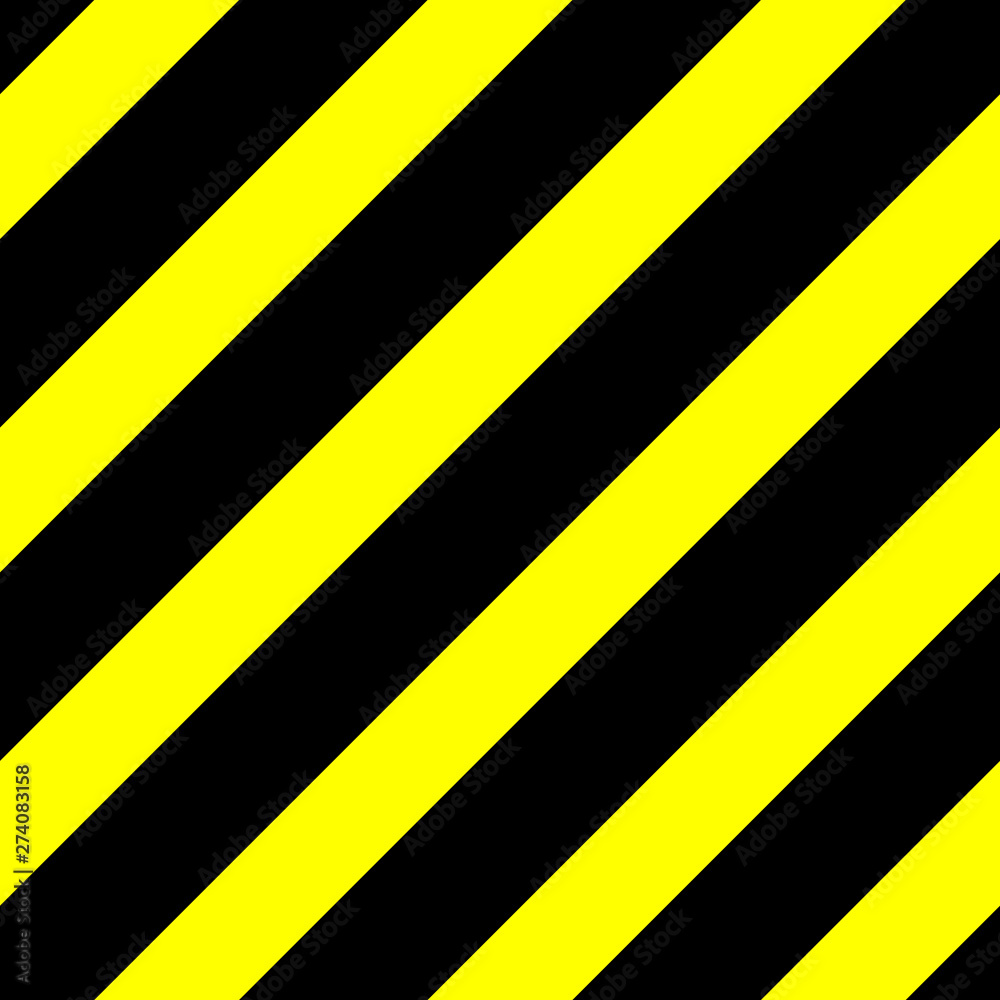 Seamless vector graphic of black diagonal lines on a yellow background ...