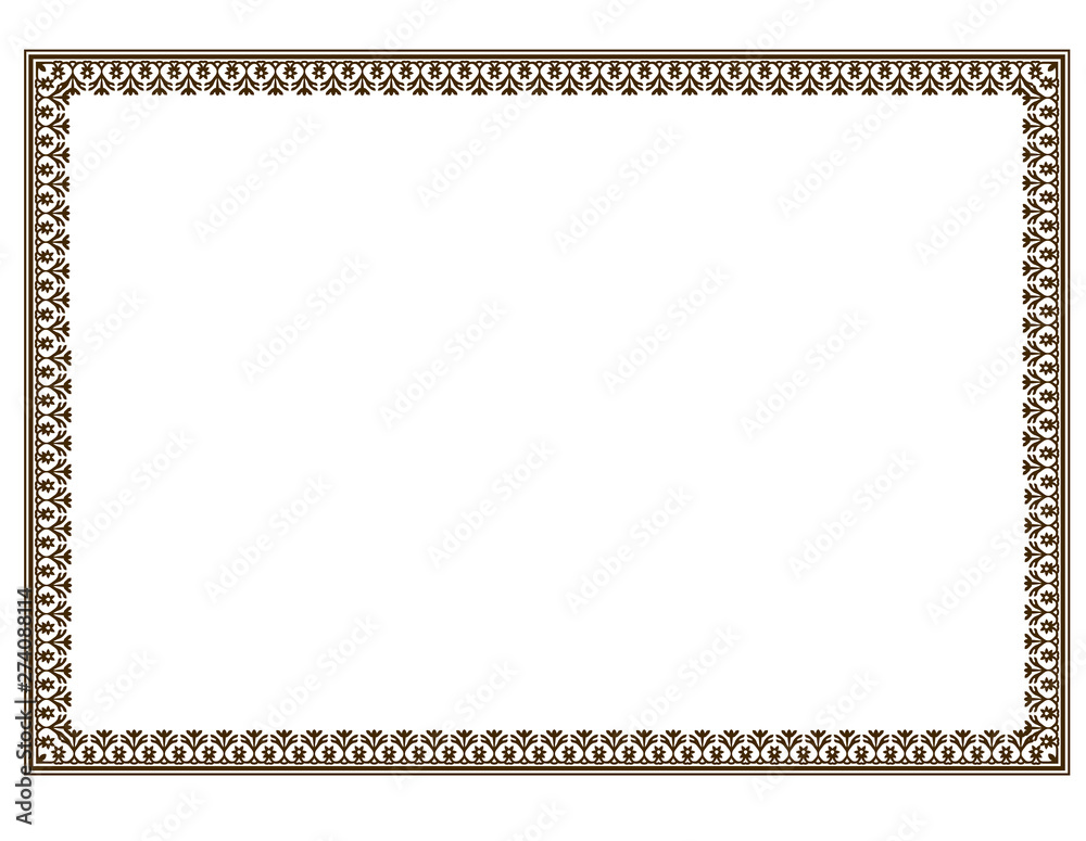 frame and border pattern Stock Vector | Adobe Stock