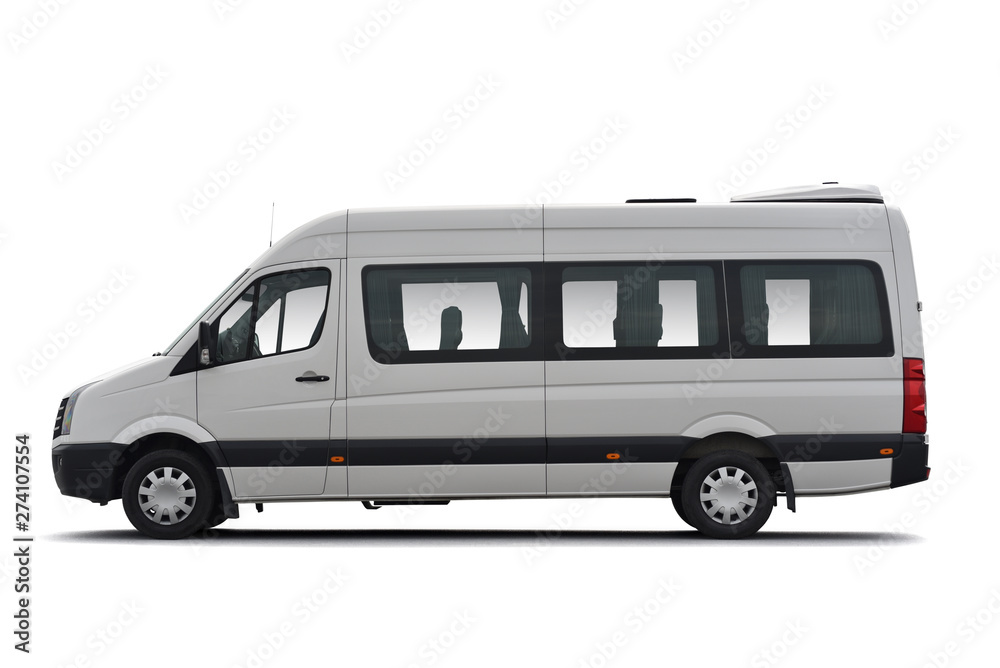 Clip art of bus shuttle of transfer service Stock Photo | Adobe Stock