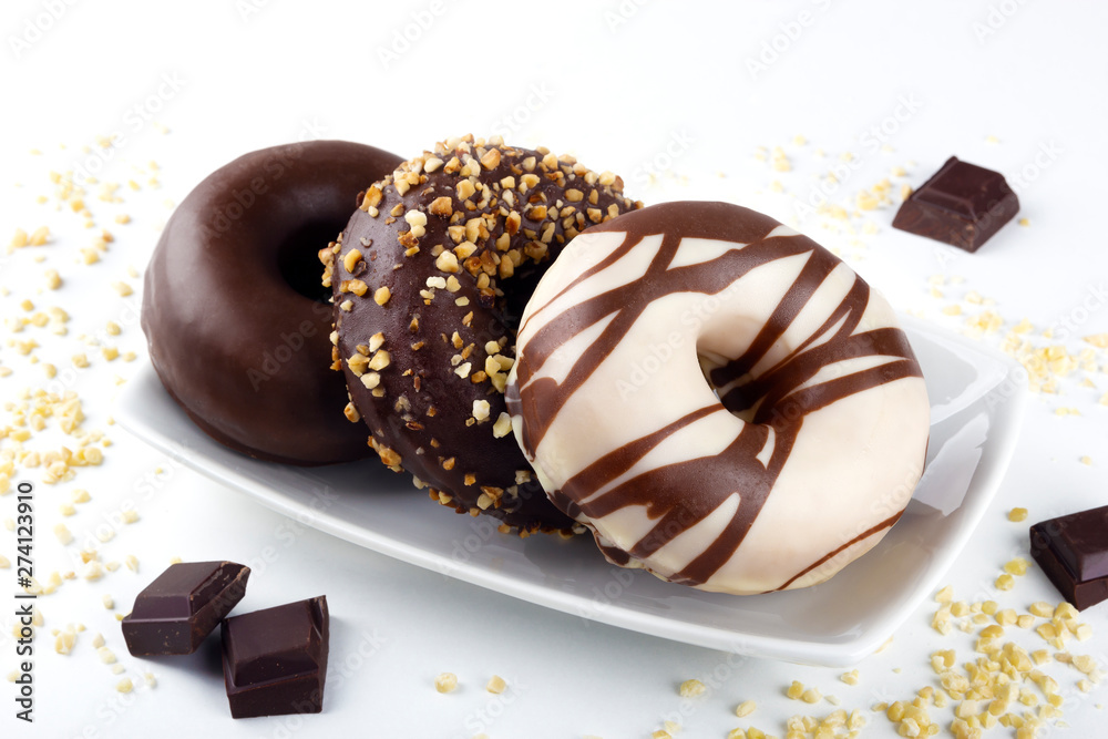 Plate Of Doughnuts