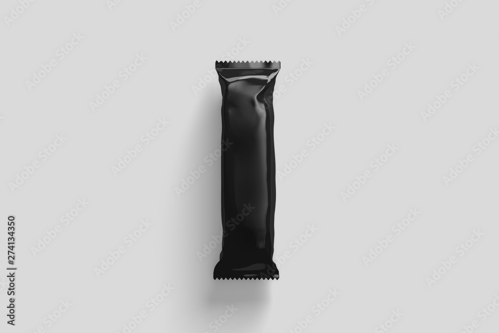 Chocolate Bar packaging blank pack empty template.Mock up.Realistic ...