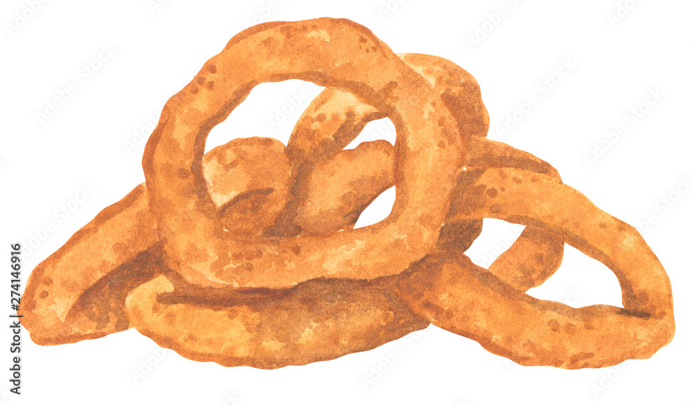 Onion Rings Clipart