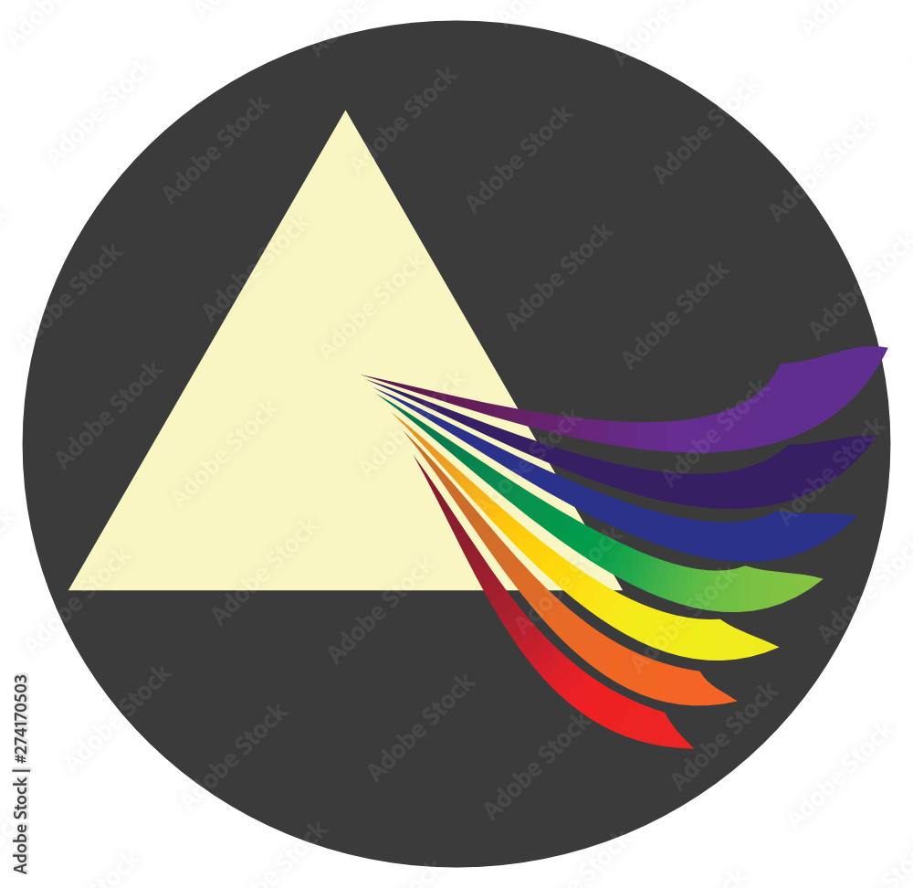 logo with 7 colours vector Stock Vector | Adobe Stock