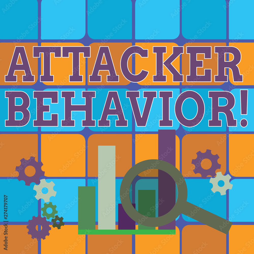 Conceptual hand writing showing Attacker Behavior. Concept meaning ...