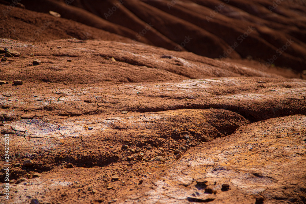 Red soil texture background Stock Photo | Adobe Stock