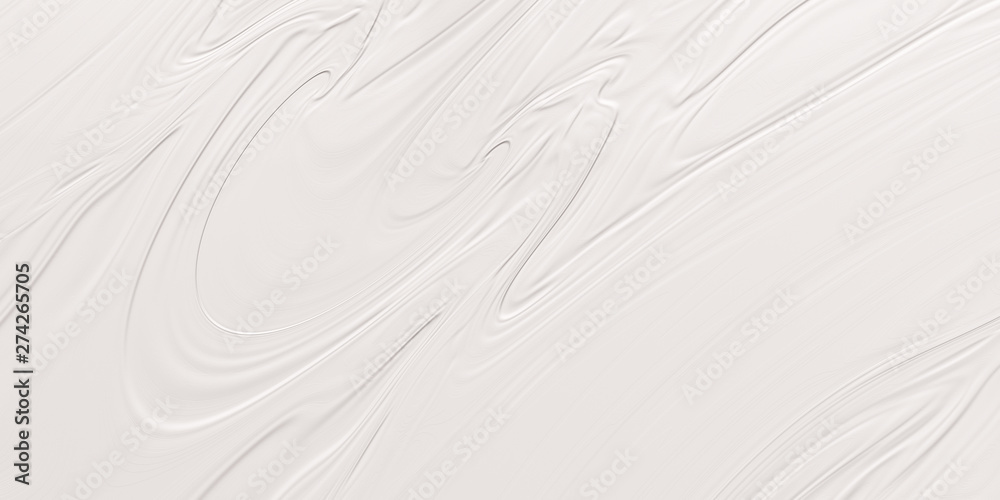 Clay. White paint stains texture. Decorative plaster wall, 3d rendering ...