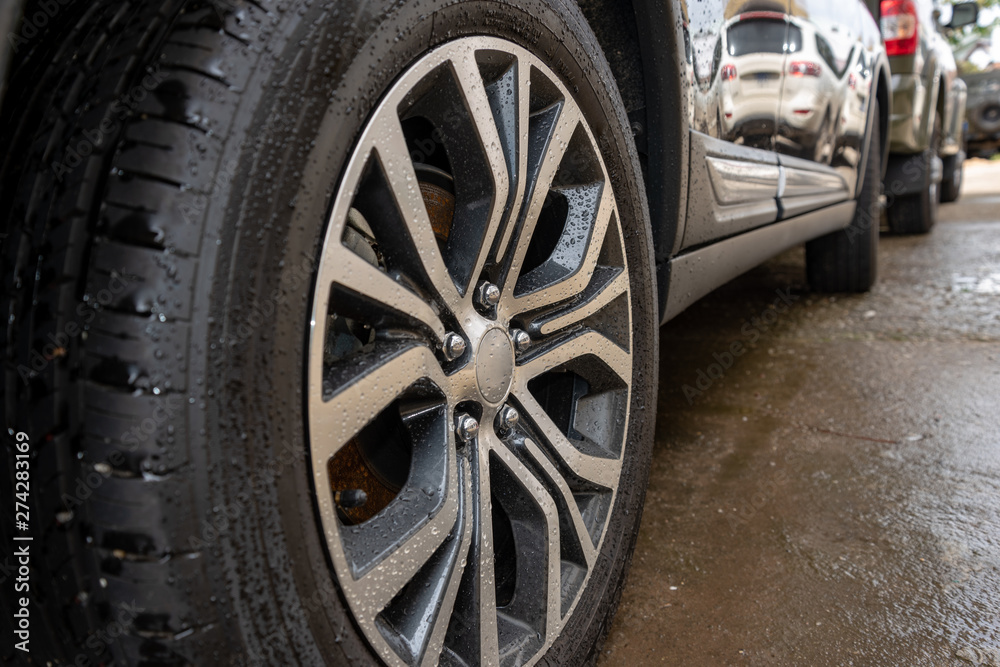 the angular design of the car and object in stylist Stock Photo | Adobe ...