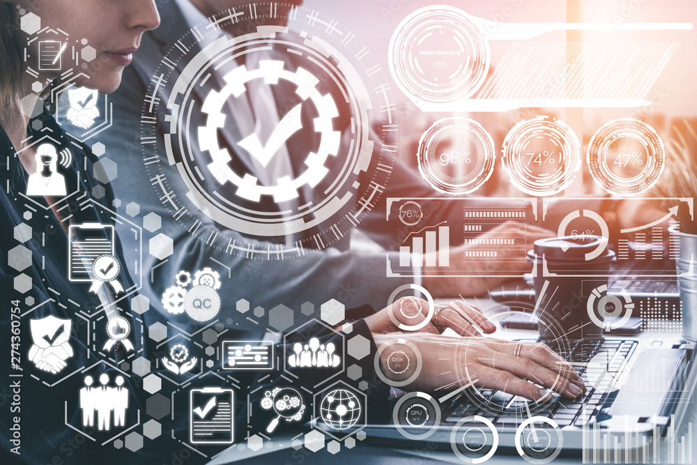 Quality Assurance and Quality Control Concept - Modern graphic ...