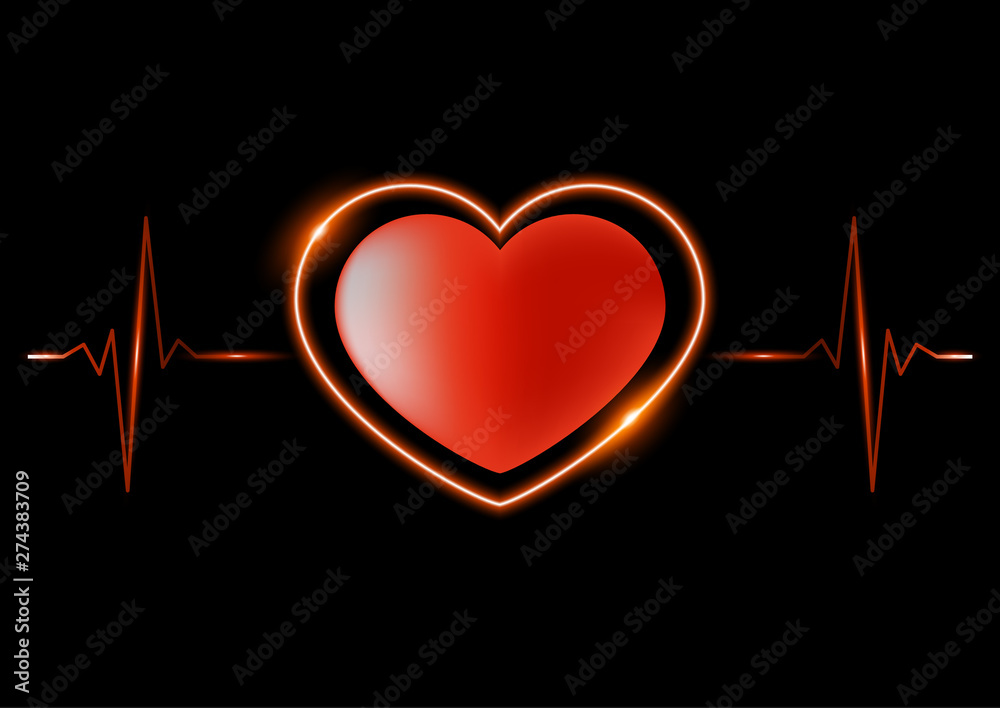 Medical research of human health, cardiological examination. Abstract ...