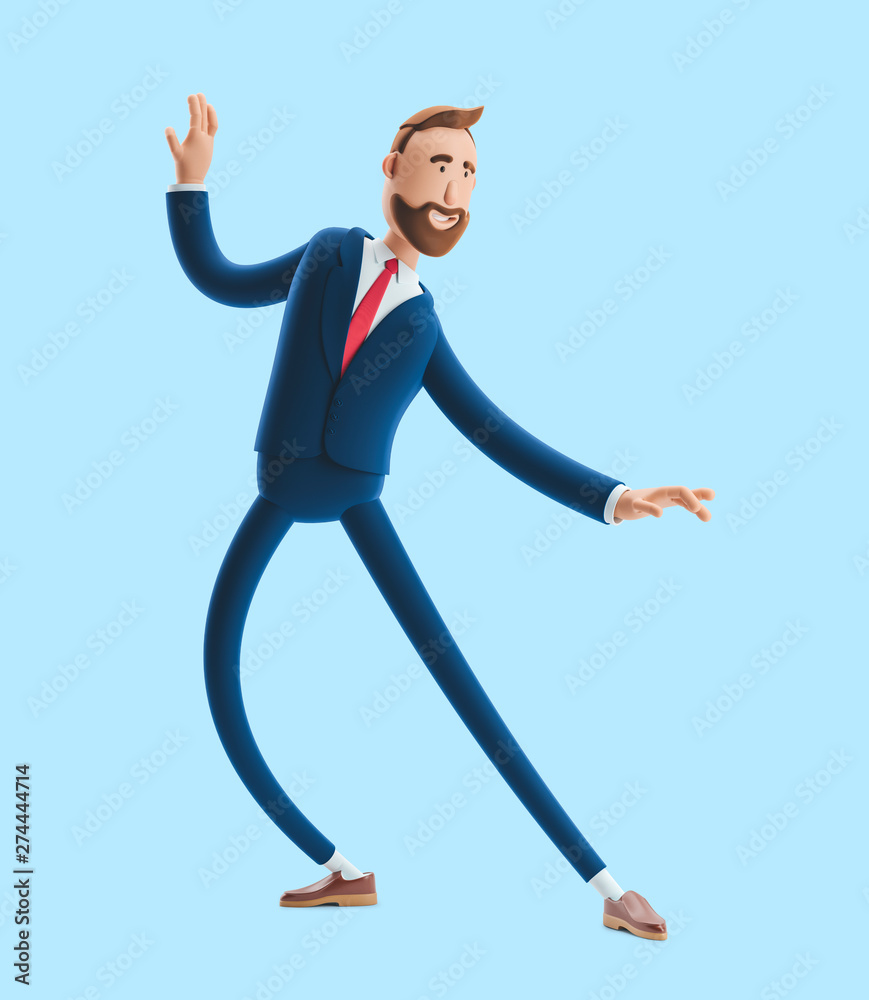 Handsome Cartoon Character