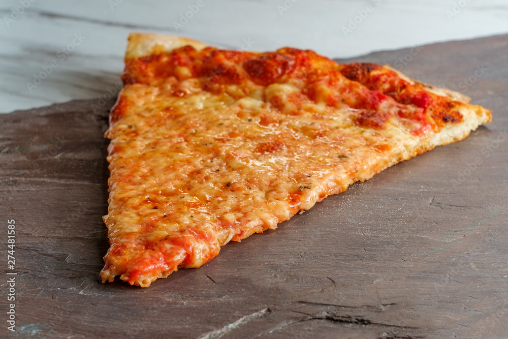 New York Plain Slice Pizza Stock Photo | Adobe Stock