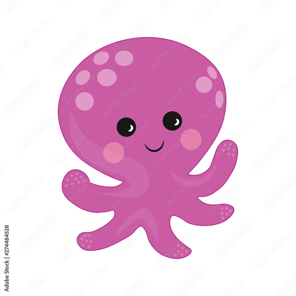 Baby Octopus Cartoon