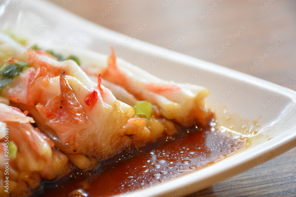 rice roll receipt Stock Photo | Adobe Stock