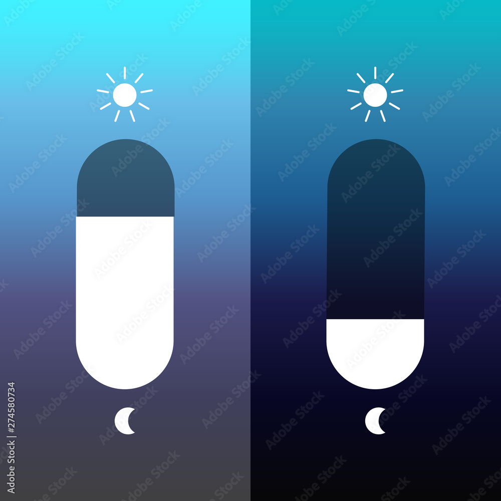 Brightness Control Stock Vector | Adobe Stock