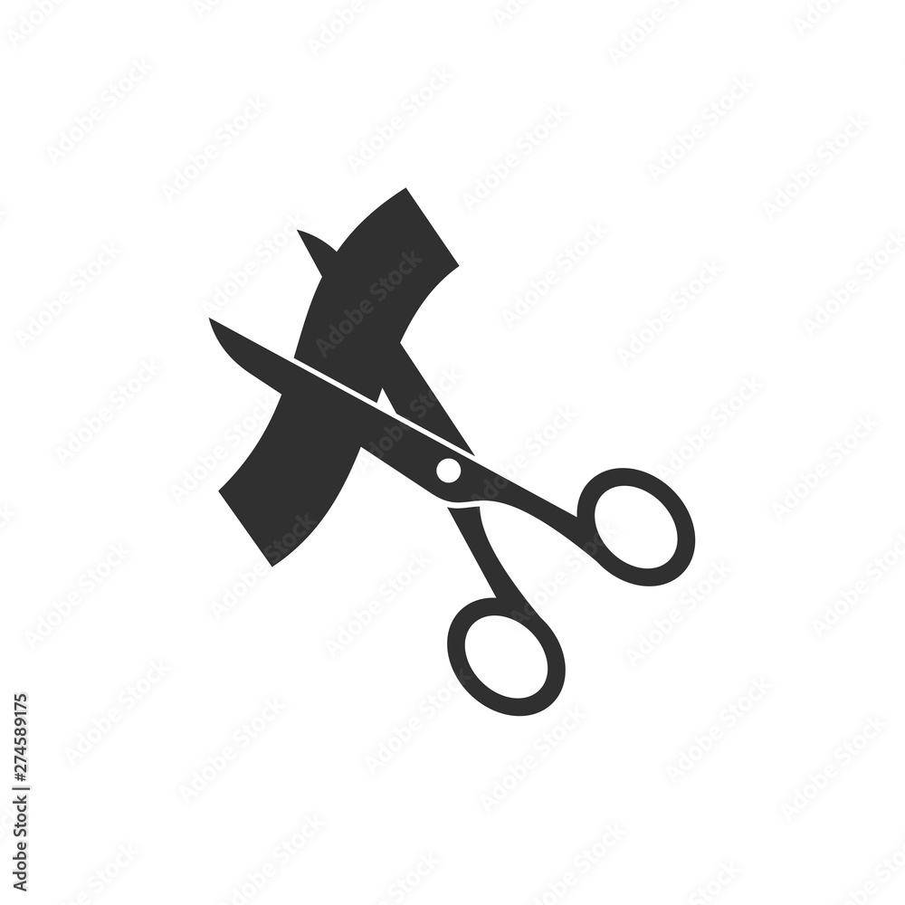grand opening icon template black color editable. grand opening symbol ...