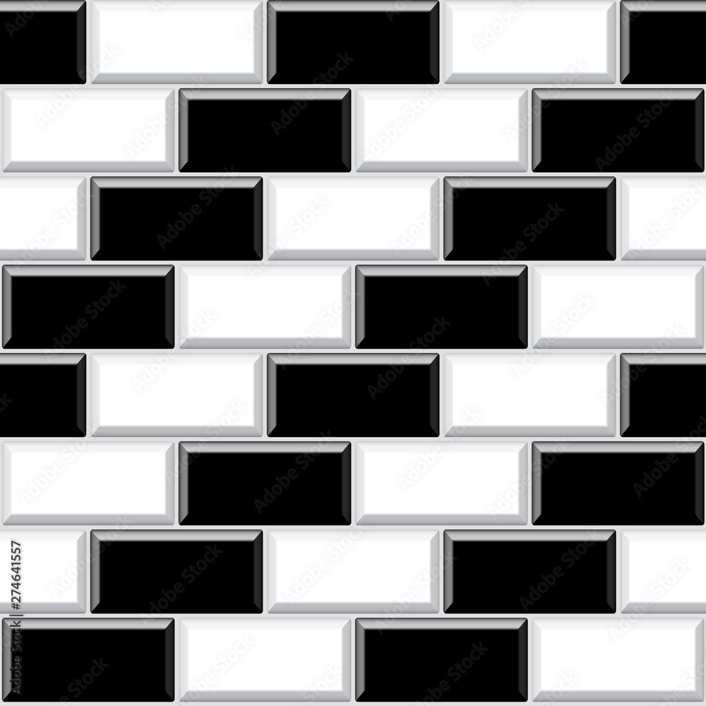 subway tile texture repeating pattern vector illustration graphic Stock ...