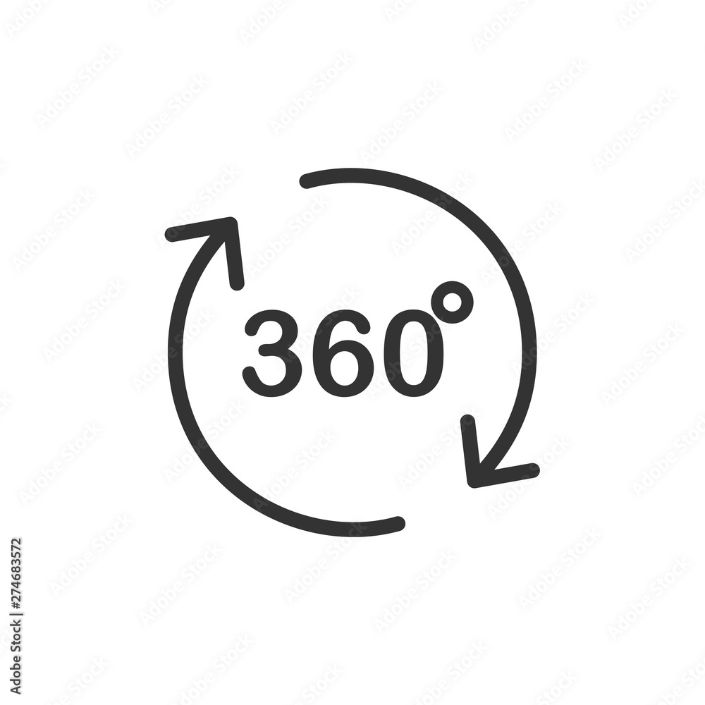 Angel 360 degree icon template black color editable. Angel 360 degree ...